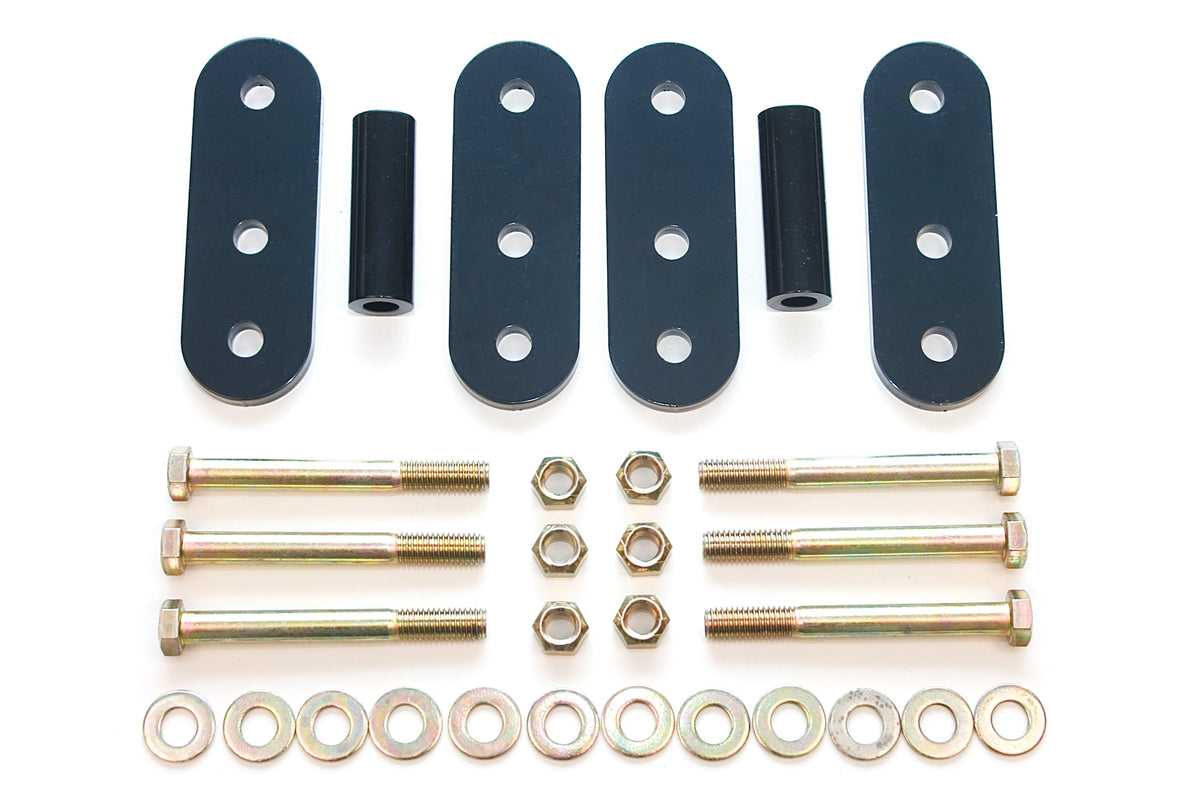 Rear Shackle Kit | 1/2 Inch Lift | Jeep CJ5, CJ7, Scrambler (76-86 ...