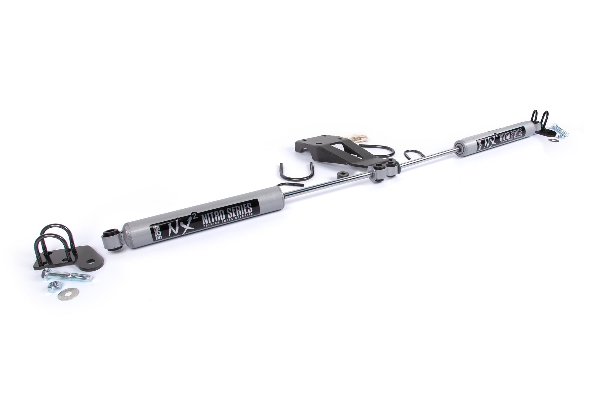 Dual Steering Stabilizer Kit w/ NX2 Shocks | Jeep Grand Cherokee WJ (9 ...